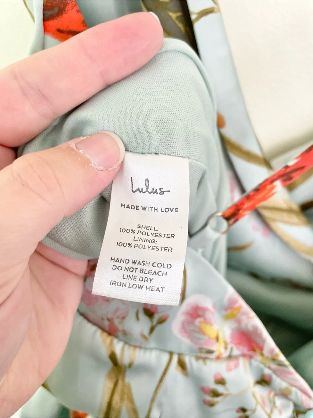 Lulus | Dresses | Lulus Still The One Sage Green Floral Print Satin ...